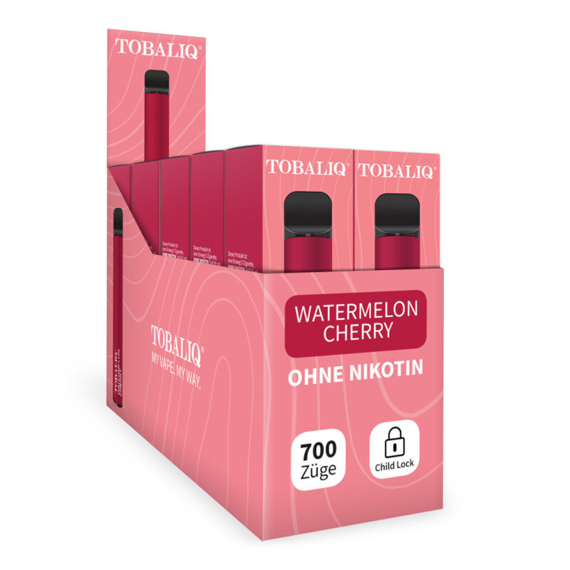 TQ Fly 10er Display – 0mg – Watermelon Cherry • TOBALIQ - E-Zigaretten ...